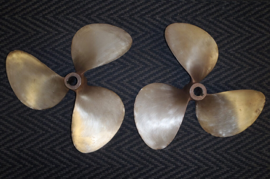 Used (2) Michigan "Dyna Jet" Props - Executive Boat And Yacht